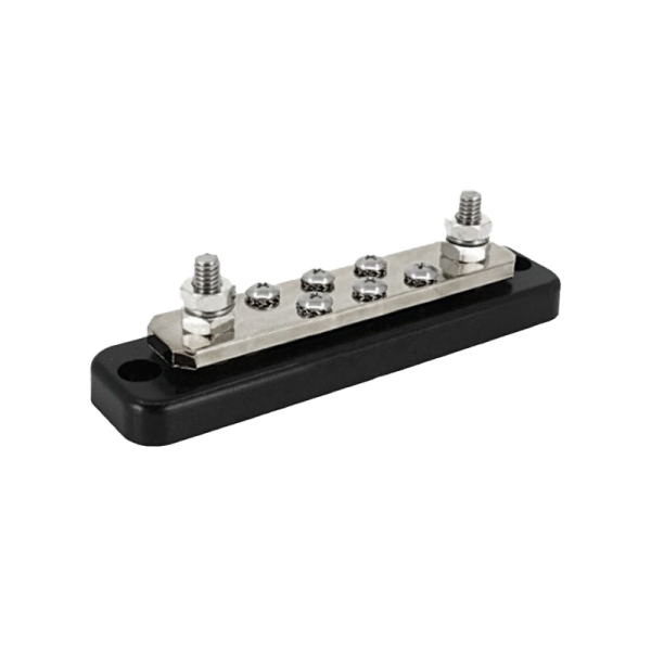 Busbar 250A 2P with 6 screws +cover